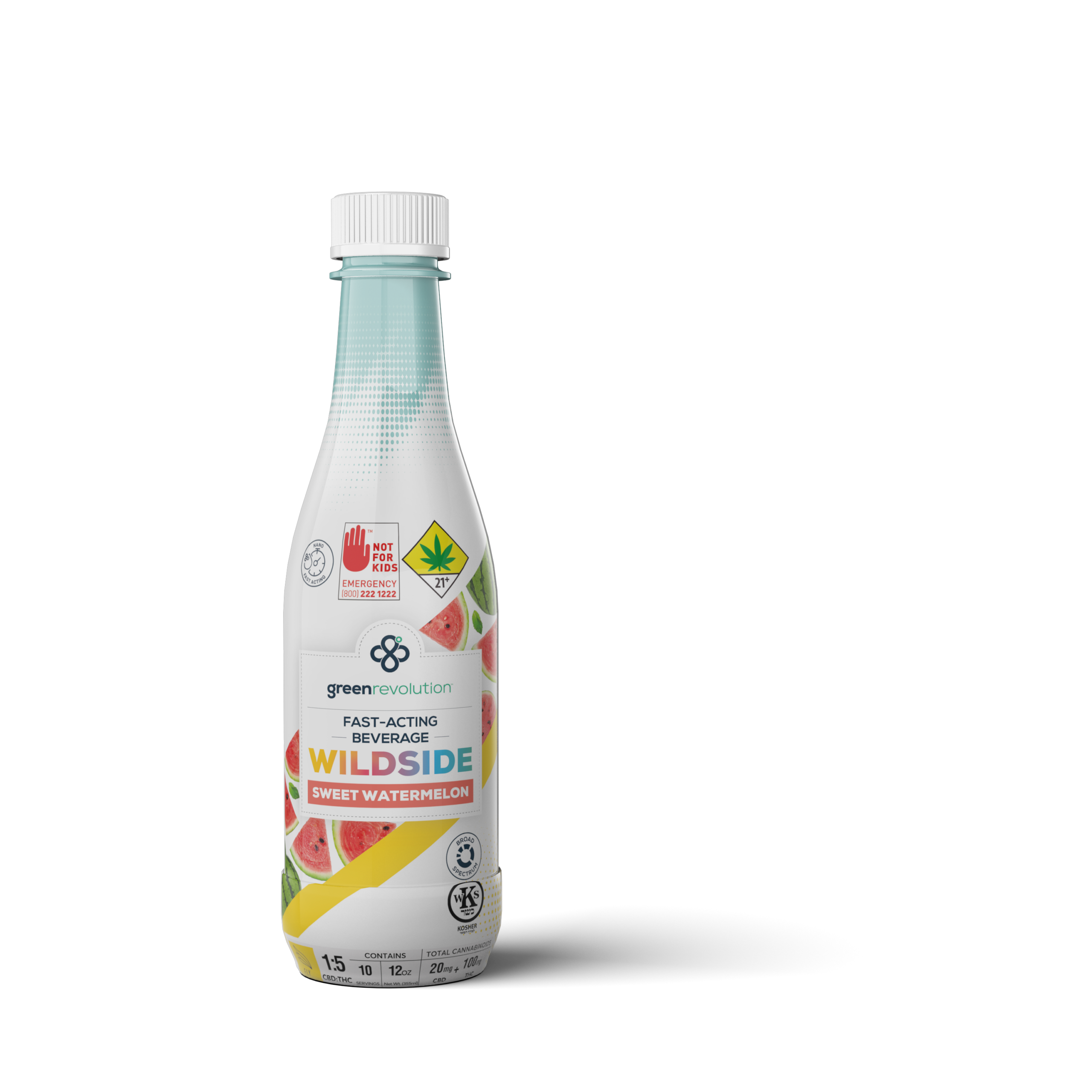 Sweet Watermelon - THC Watermelon Cannabis Drink | Wildside