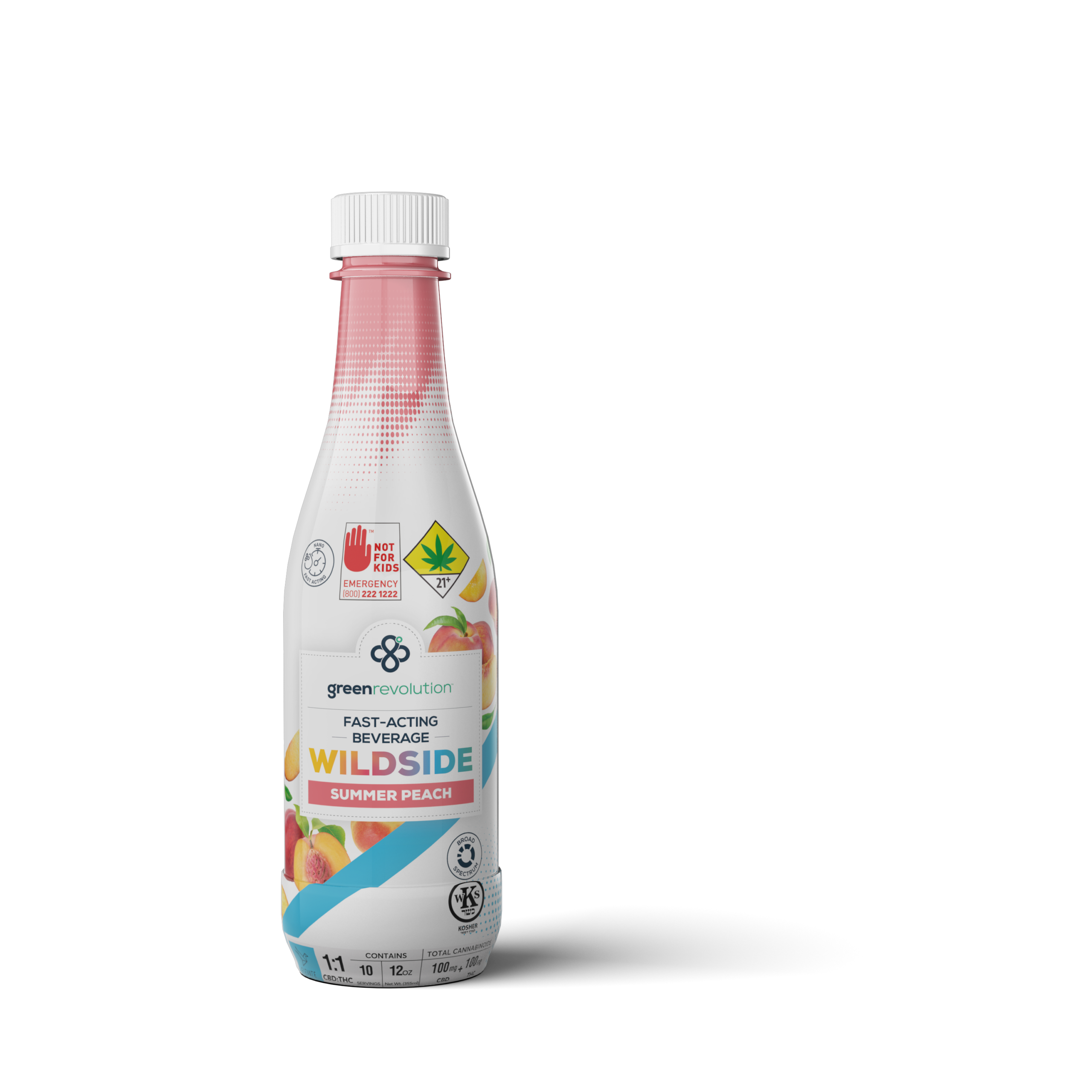 Summer Peach WildSide Drink | Green Revolution