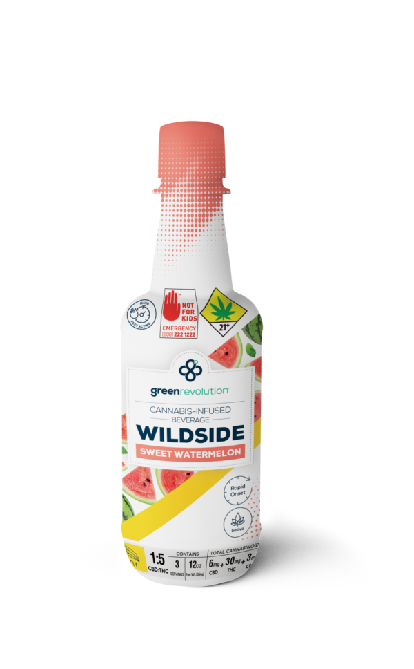 Sweet Watermelon - THC Watermelon Cannabis Drink | Wildside