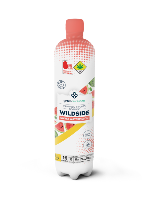 Sweet Watermelon - THC Watermelon Cannabis Drink | Wildside